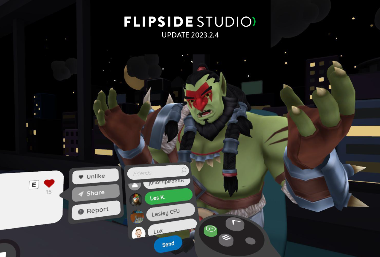 Flipside - Share spatial posts with friends!